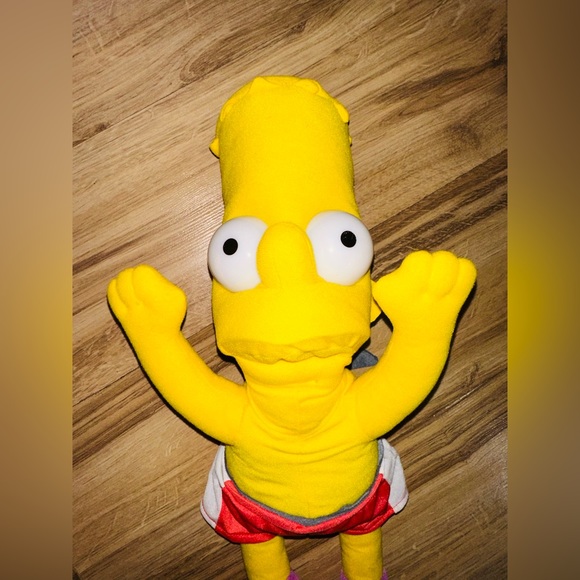 Simpsons | Toys | The Simpsons Bart Simpson Shark Fin Swimming Jumbo ...